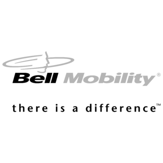 Bell Mobility Logo Black and White – Brands Logos
