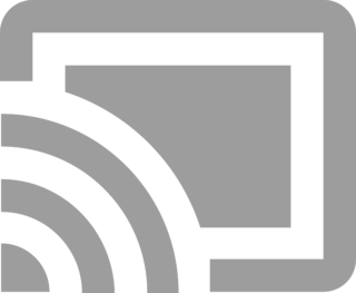 Cast Icon Chromecast Logo Black and White – Brands Logos