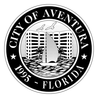 City of Aventura, Florida Logo Black and White – Brands Logos