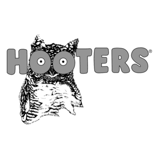 Hooters Logo Black and White – Brands Logos