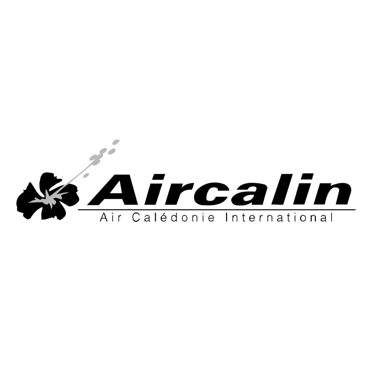 Aircalin Logo Black and White – Brands Logos