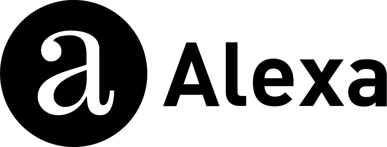 Alexa Logo Black and White (1) – Brands Logos