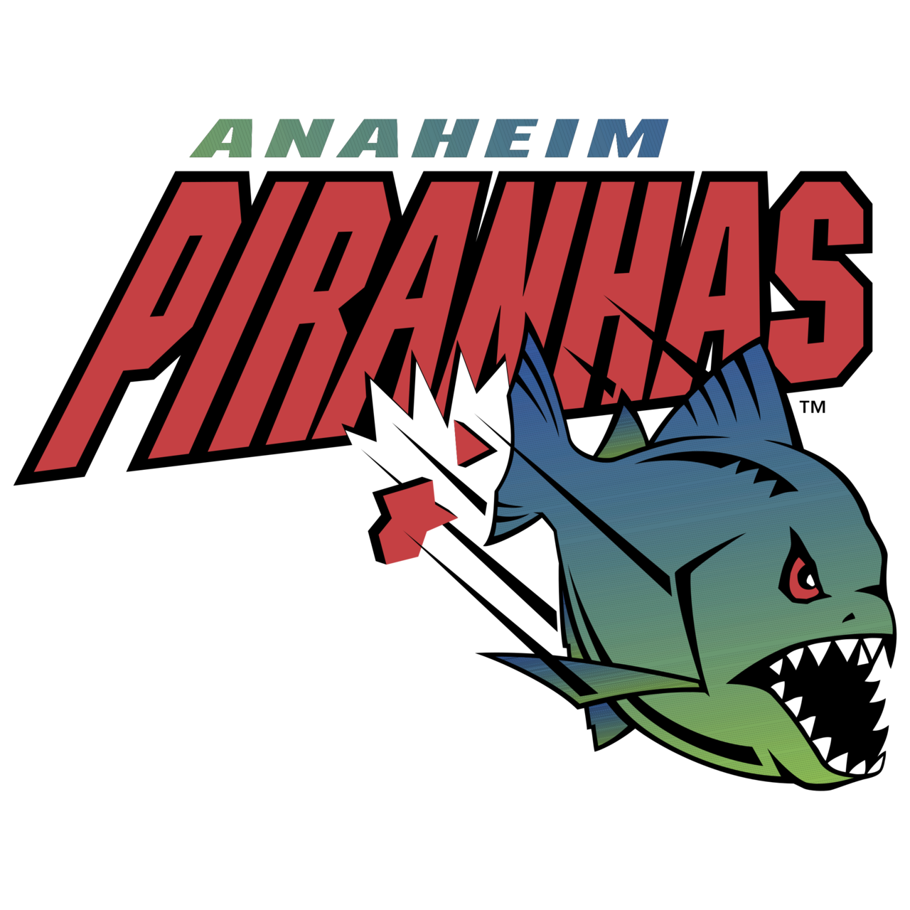 Anaheim Piranhas Logo PNG Transparent – Brands Logos