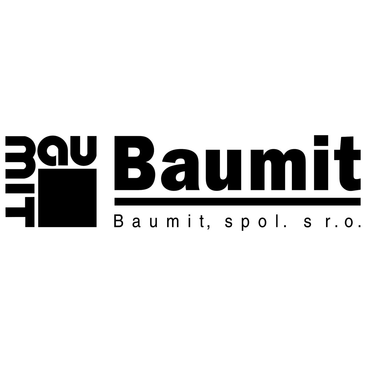 Baumit Logo Black and White – Brands Logos