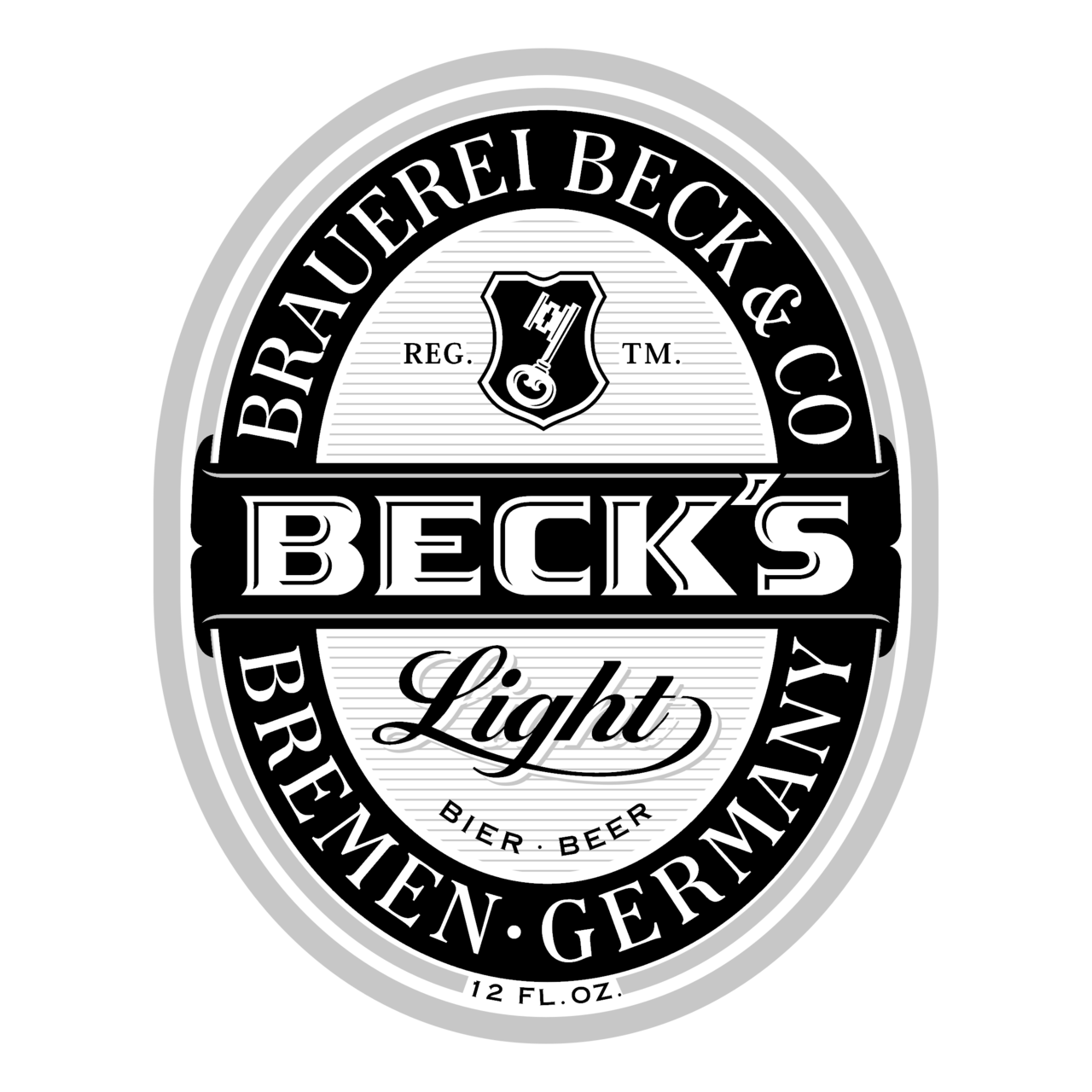 Becks Logo Beck's 24x33 Cl Tallink Pre Order