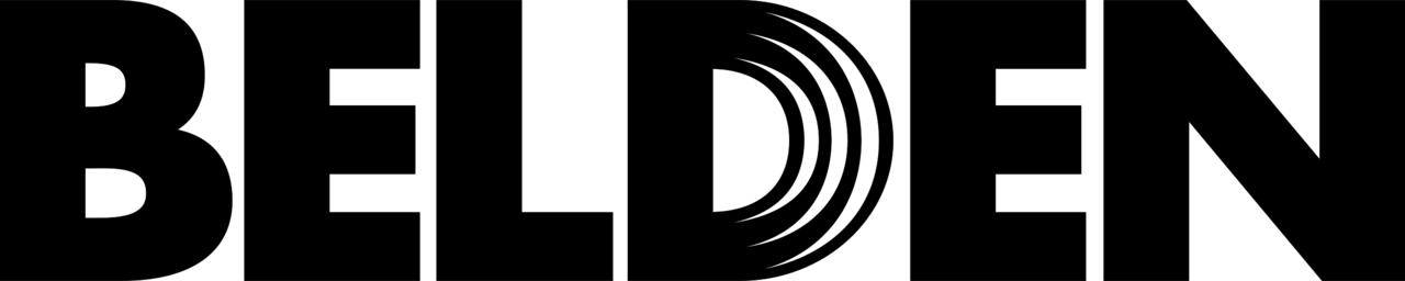 Belden Logo Black and White – Brands Logos
