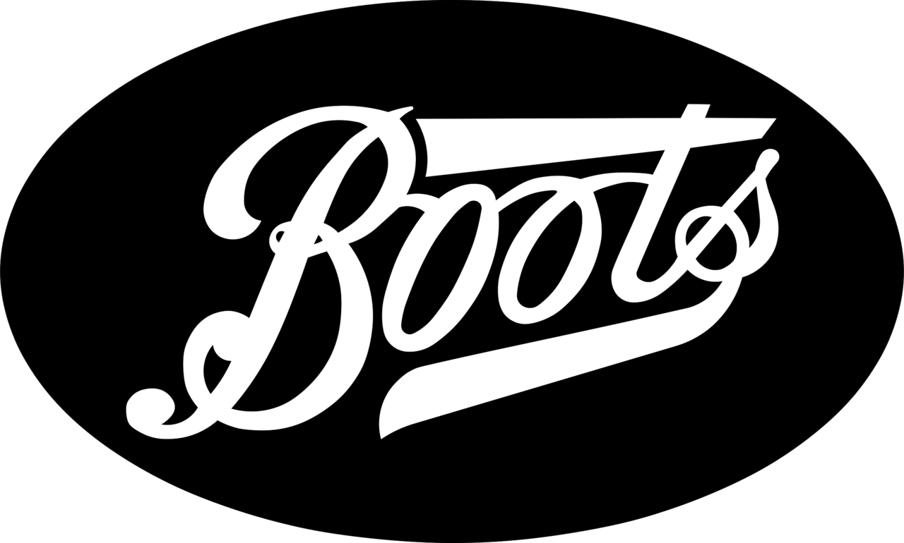 Boots Logo Black and White – Brands Logos