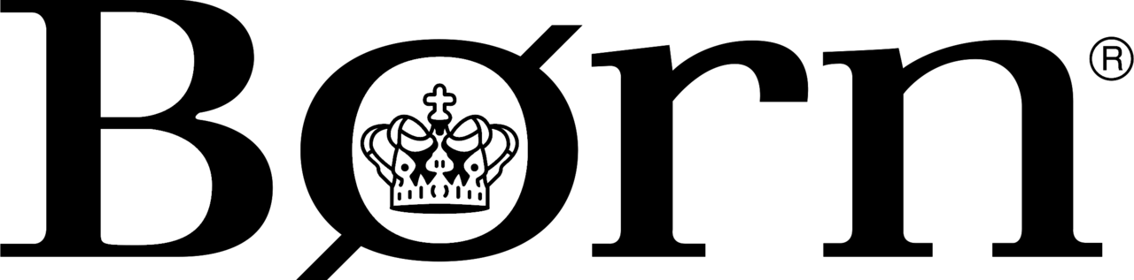 Born Logo Black and White – Brands Logos