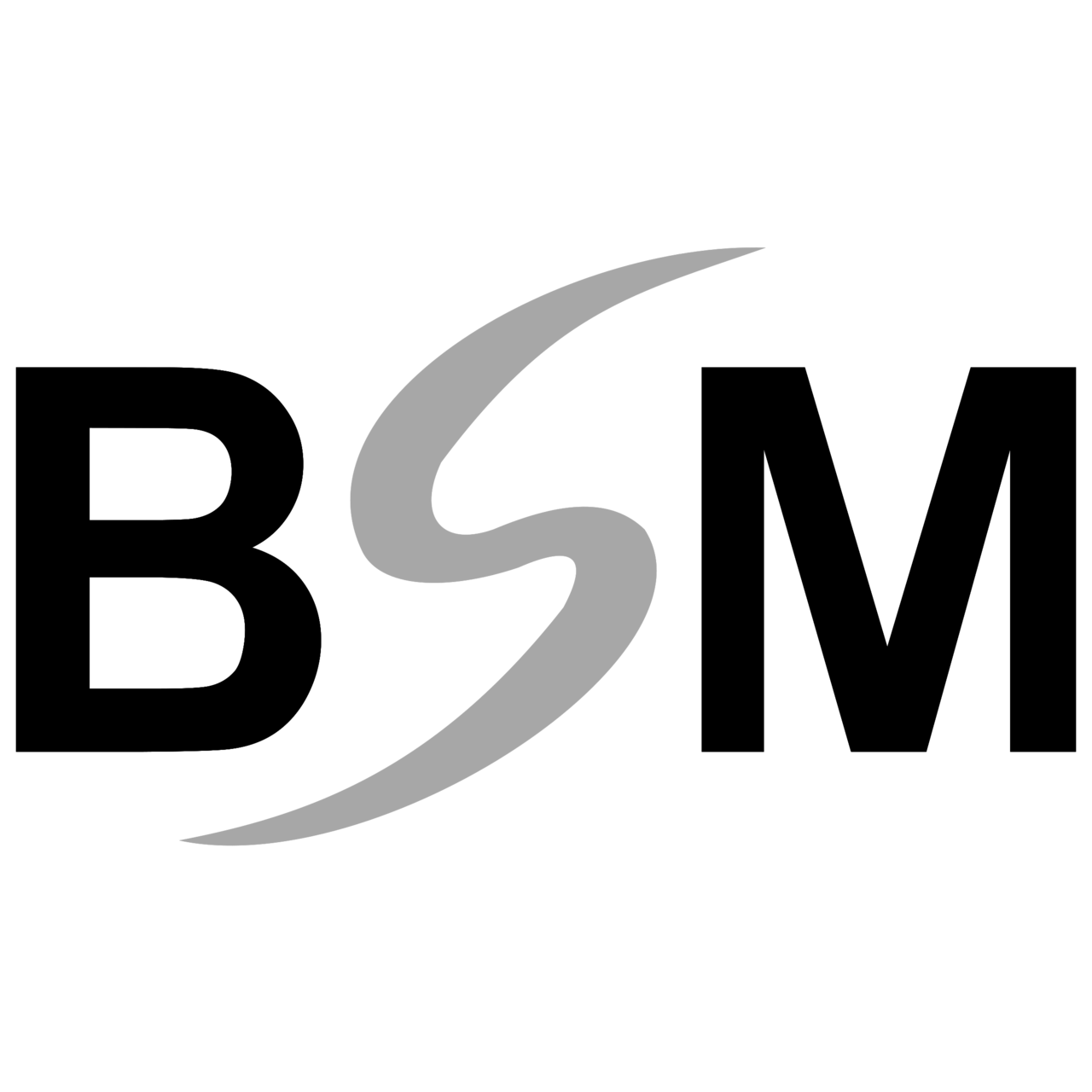 BSM Logo Black and White – Brands Logos
