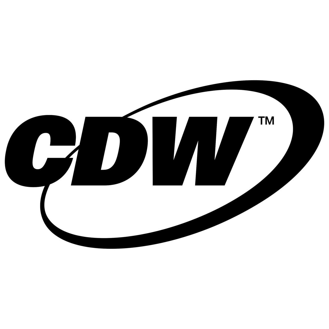 CDW Computer Centers Logo Black and White – Brands Logos