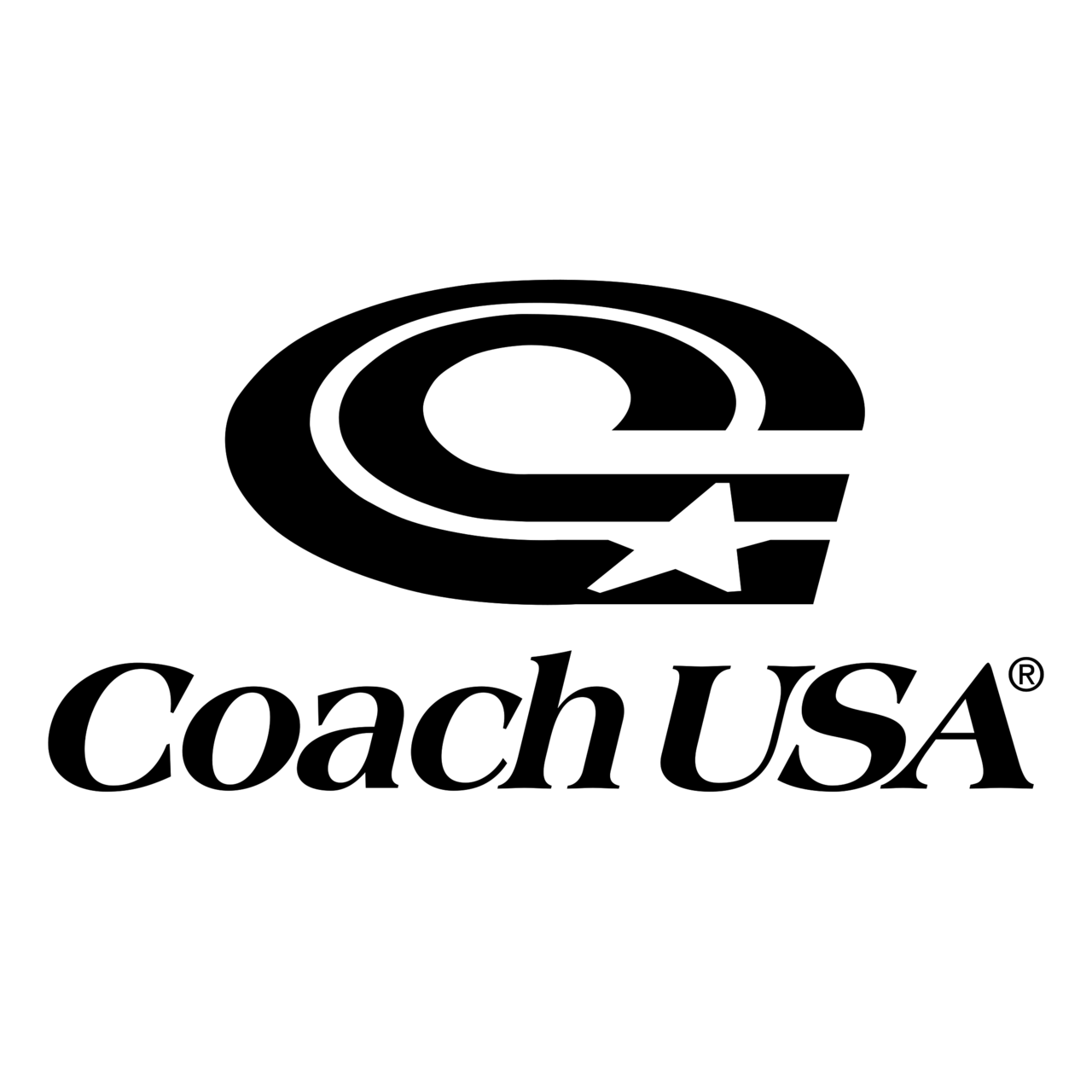 Coach USA Logo Black and White – Brands Logos