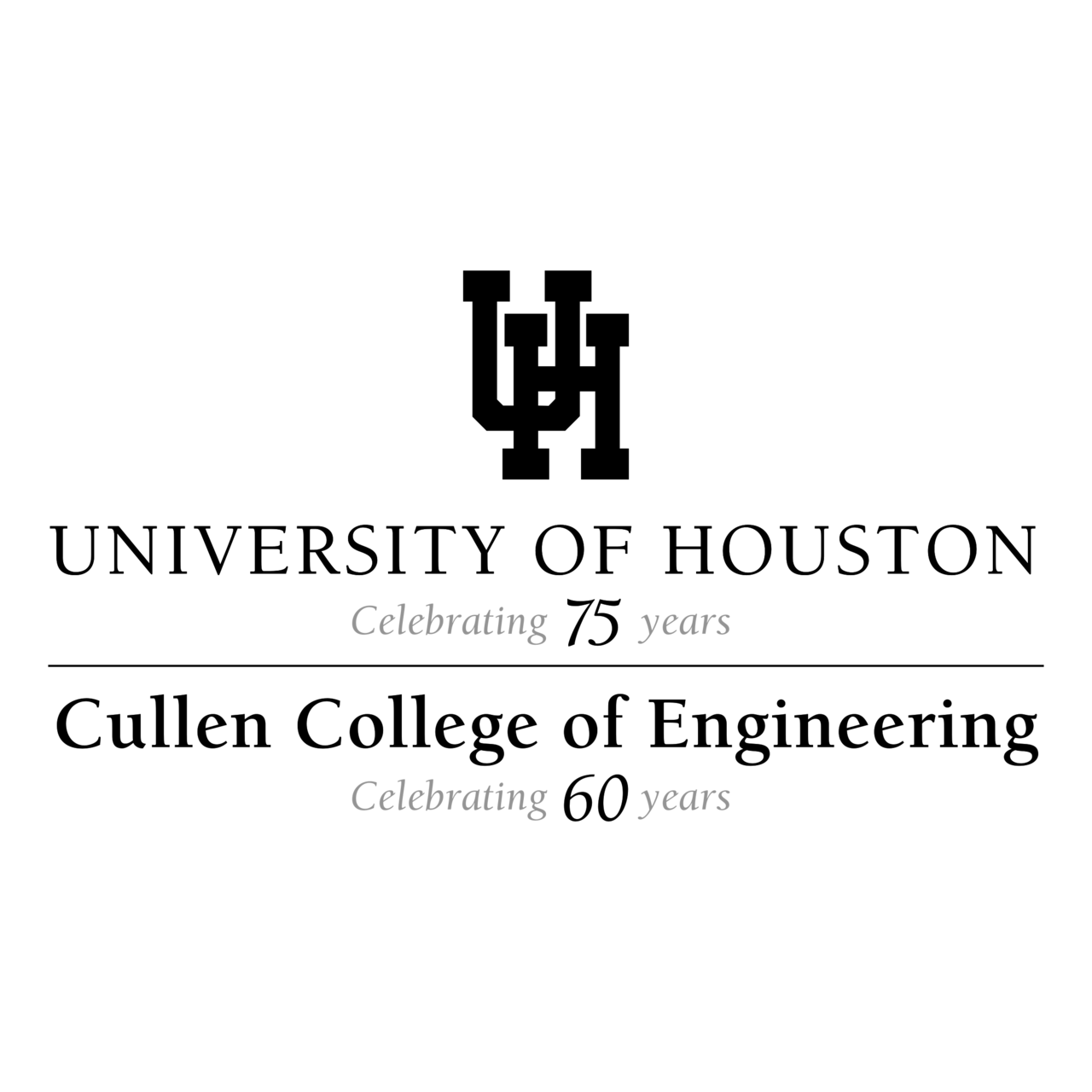 Cullen College of Engineering Logo Black and White – Brands Logos