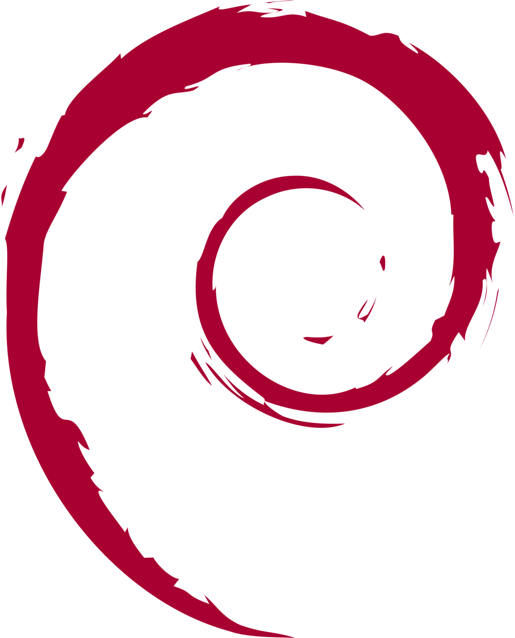 Debian Logo PNG Transparent Brands Logos