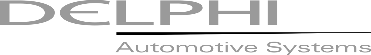 Delphi Automotive Sys Logo Black and White – Brands Logos