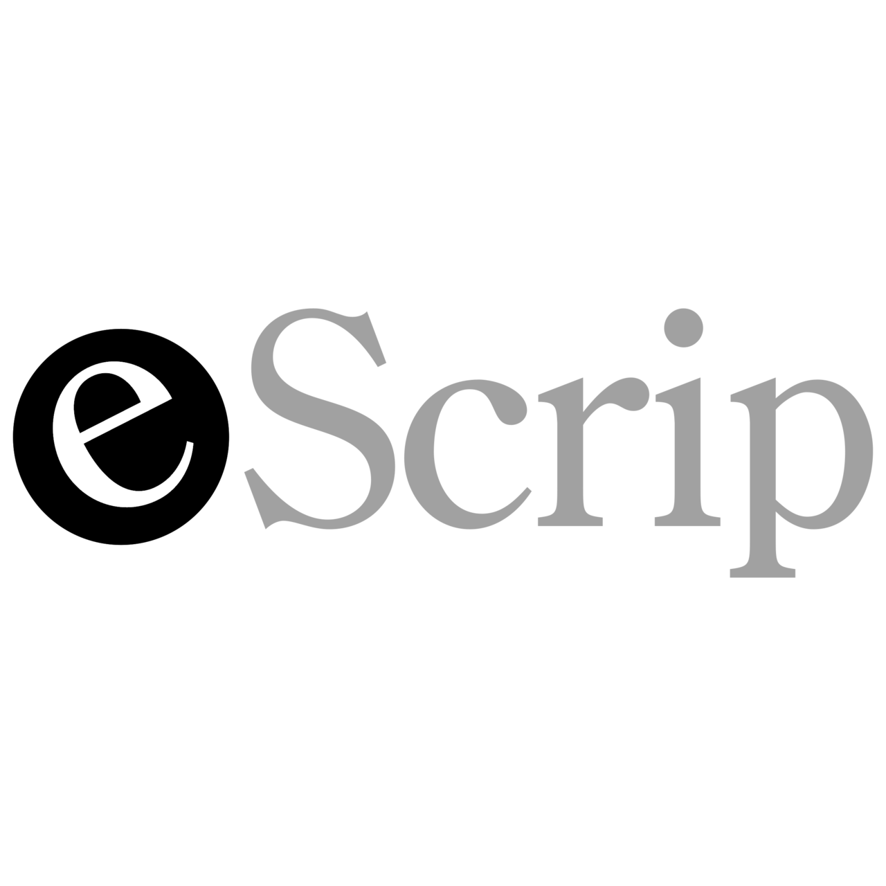 eScrip Logo Black and White – Brands Logos