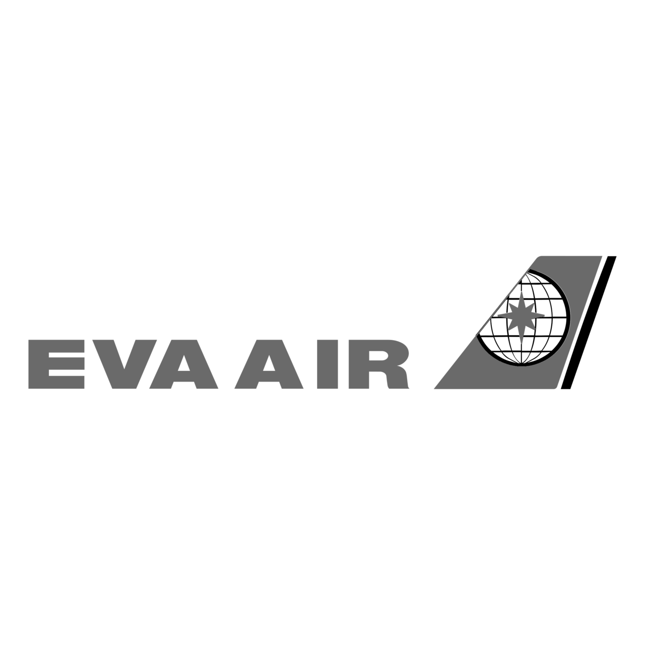 Eva Air Logo Black And White Brands Logos