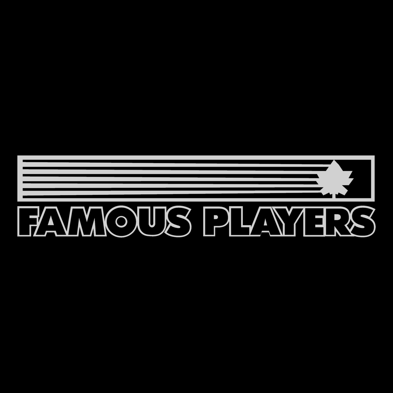 Famous Players Logo Black and White – Brands Logos