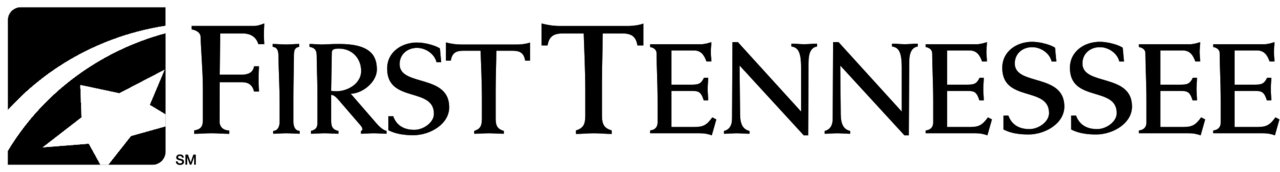 FIRST TENNESSEE BANK Logo Black and White – Brands Logos