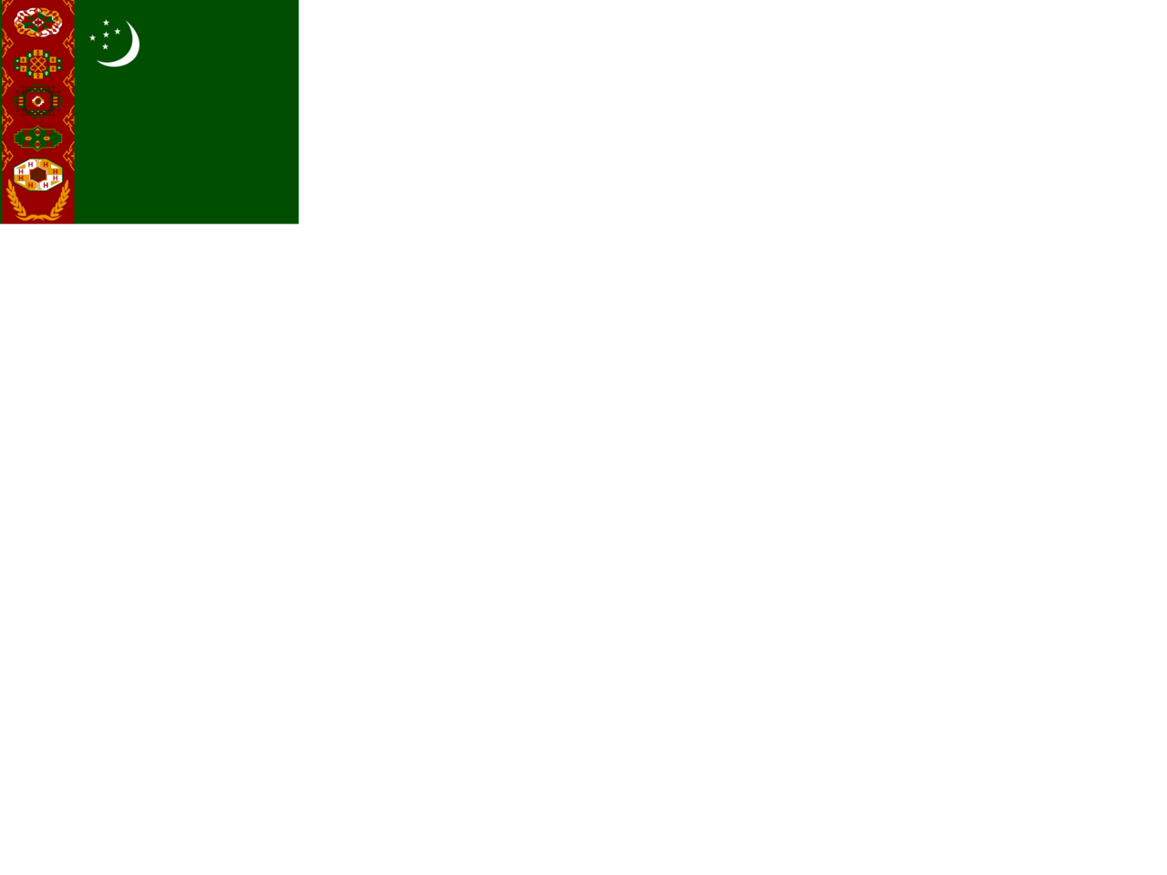 Flag of Turkmenistan Logo PNG Transparent – Brands Logos