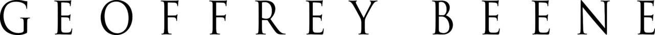Geoffrey Beene Logo Black and White – Brands Logos