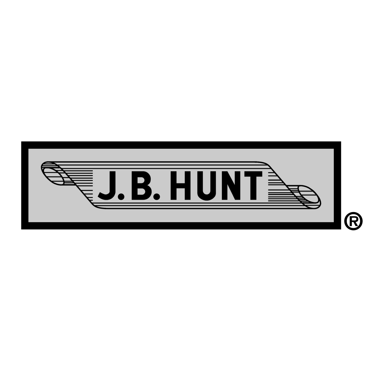J B Hunt Logo Black and White – Brands Logos