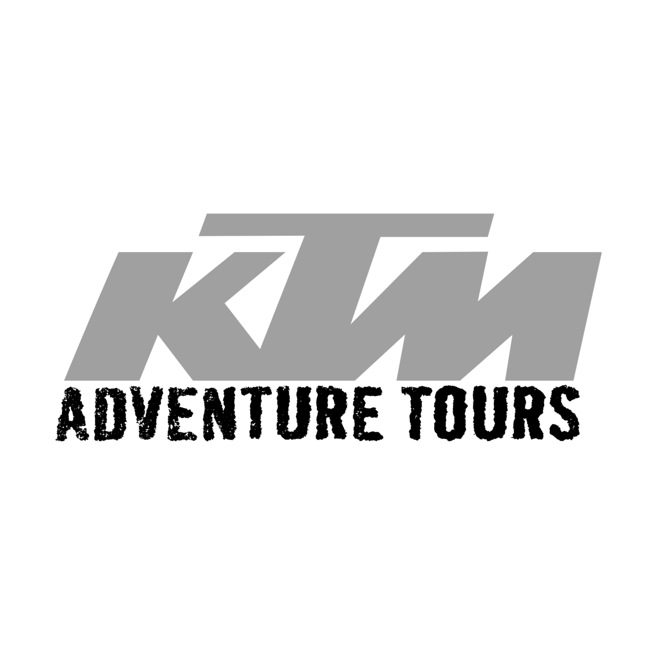 KTM Adventure Tours Logo Black and White – Brands Logos