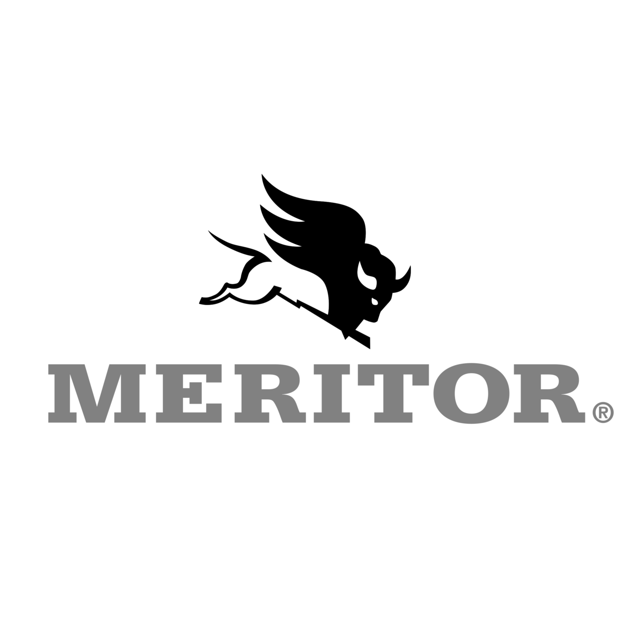Meritor Logo Black and White – Brands Logos