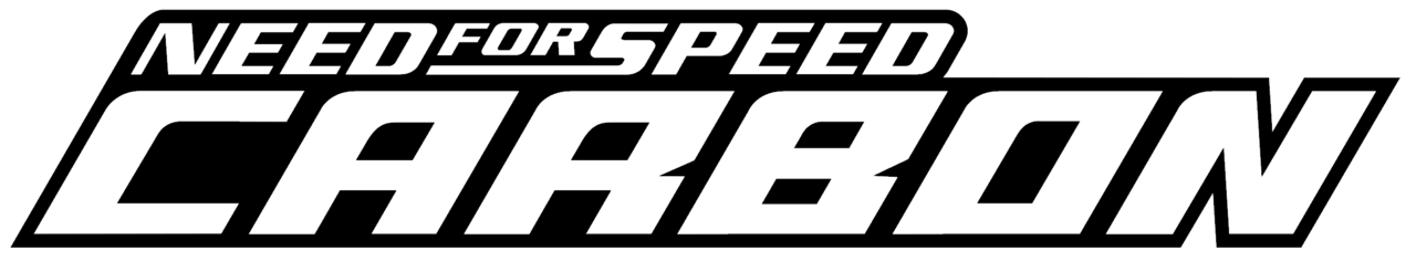 Need For Speed Carbon Logo Black and White – Brands Logos