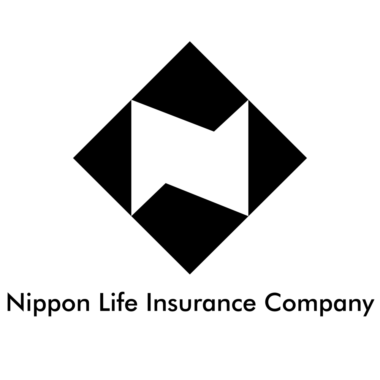 Nippon Life Insurance Logo Black and White – Brands Logos