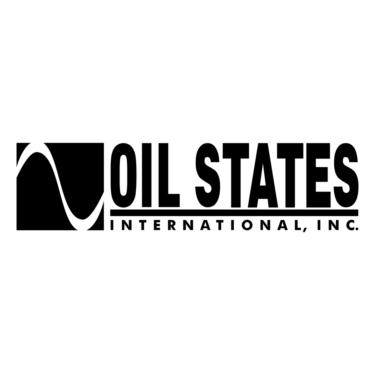 Oil States International Logo Black and White – Brands Logos