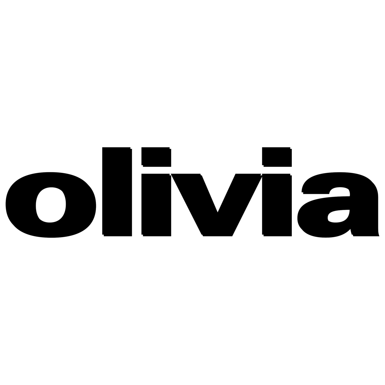 Olivia Logo Black and White – Brands Logos