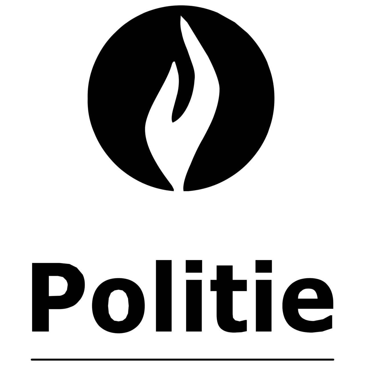 Politie Logo Black and White (2) – Brands Logos