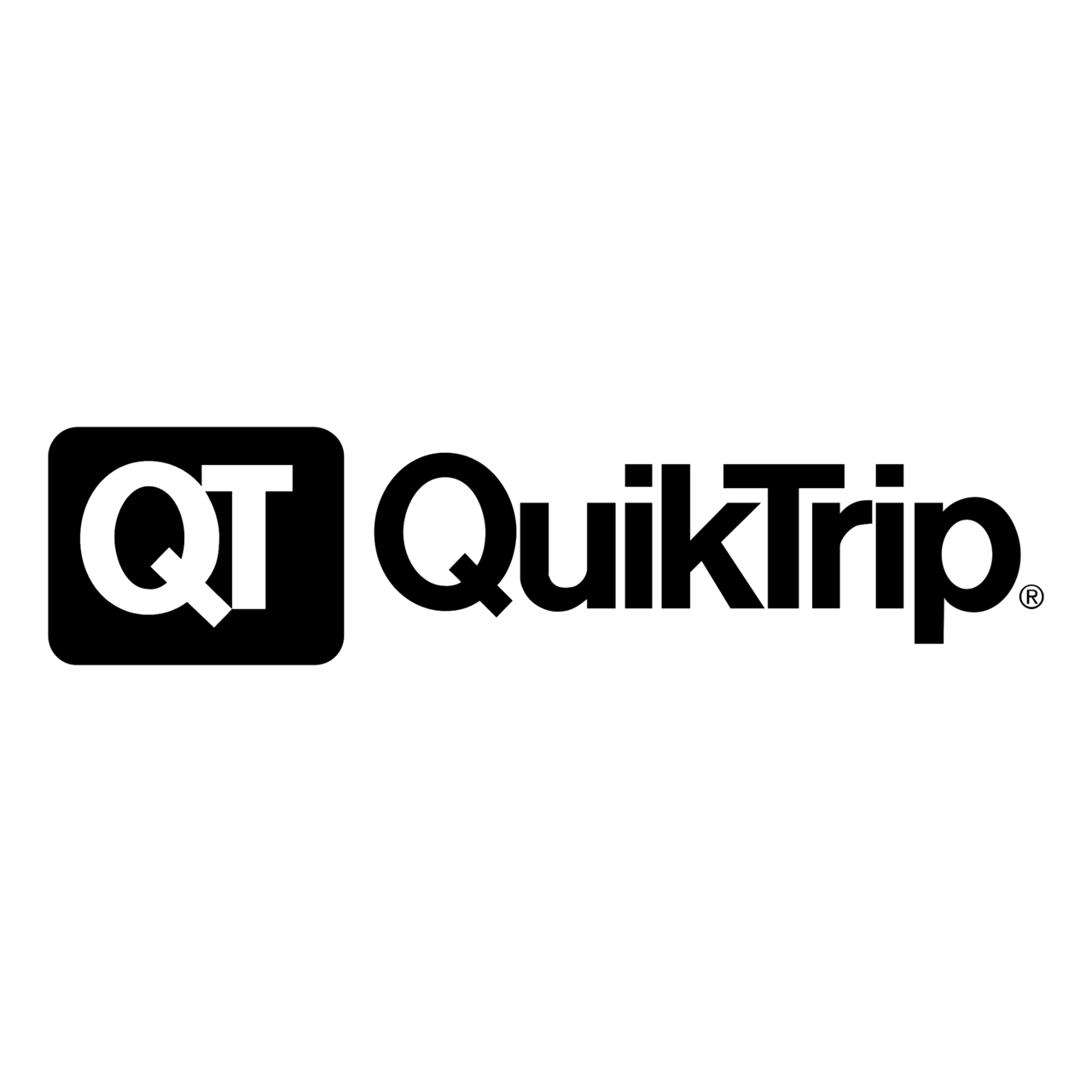 QuickTrip Logo Black and White – Brands Logos