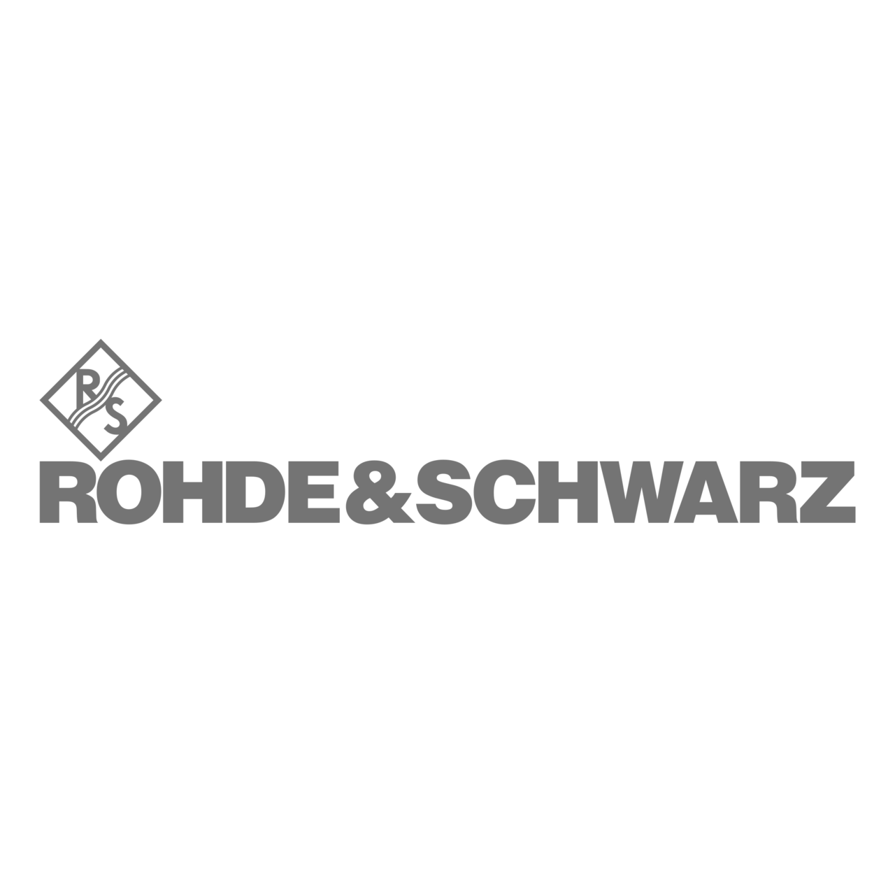Rohde & Schwarz Logo Black and White – Brands Logos