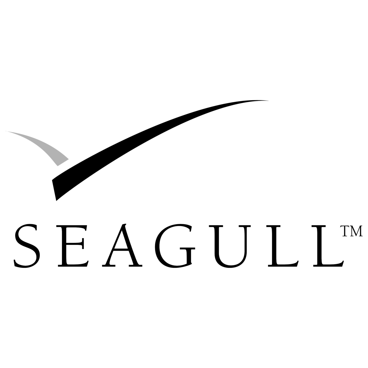Seagull Logo Black and White – Brands Logos