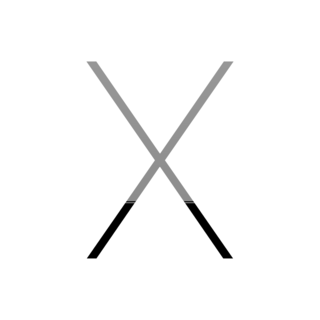 Mac OS X Logo Black and White – Brands Logos