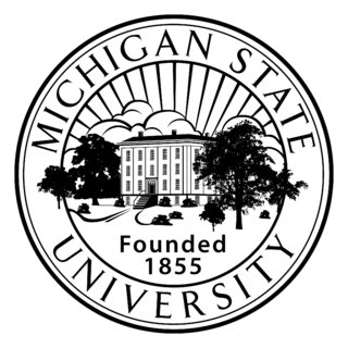 Michigan State Logo Black and White – Brands Logos