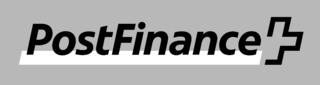 PostFinance Logo Black and White – Brands Logos