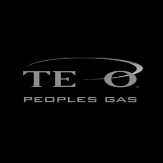 Teco Peoples Gas Logo Black and White – Brands Logos