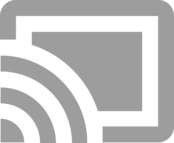 Cast Icon Chromecast Logo Black and White – Brands Logos