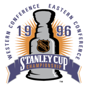 Stanley Cup 1996 Logo Black and White – Brands Logos