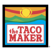 The Taco Maker Logo Black and White – Brands Logos